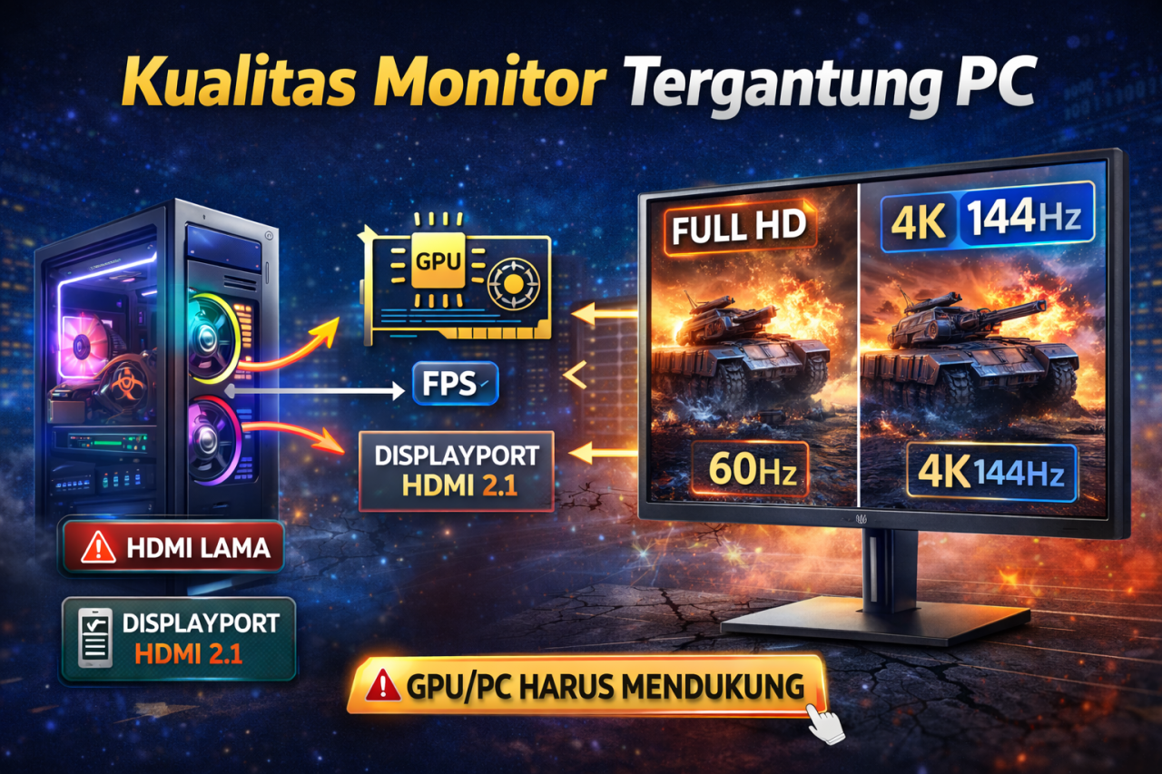 Sudah Beli Monitor 4K Tapi Gambar Biasa Saja? Ini Penjelasan kualitas ...